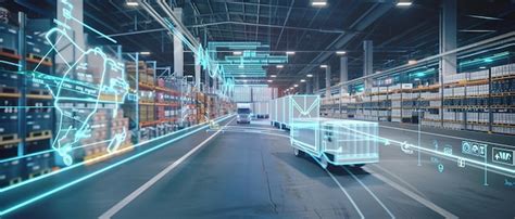 Quotiot In Logistics Smart Warehouse With Automated Inventory Managementquot Premium Ai