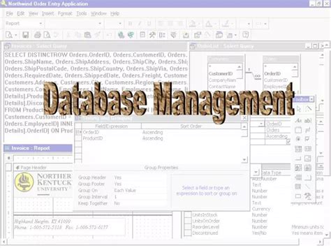PPT Database Management PowerPoint Presentation Free Download ID 685954
