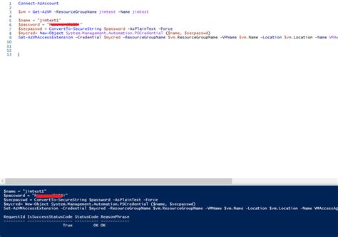 azure spinning up vm from powershell with multiple admins stack overflow