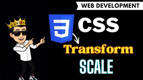 Scale Css Transform In Css Full Stack Web Development Course Youtube