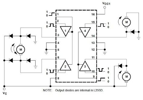 Arduino 控制 使用 L293d 來驅動馬達