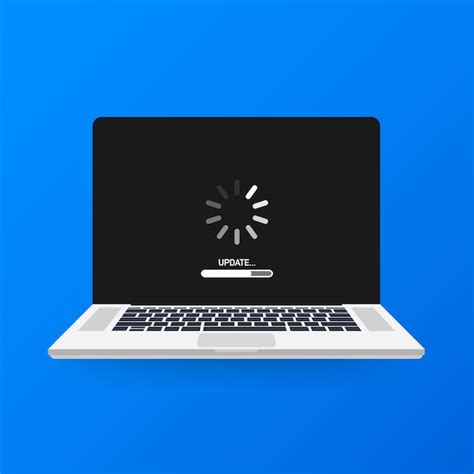 Premium Vector System Software Update Data Update Or Synchronize