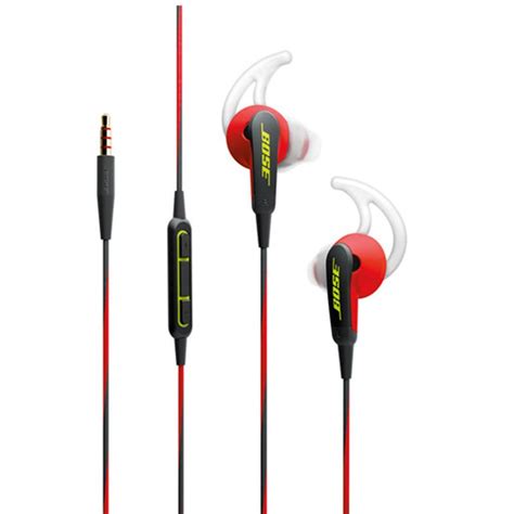Tai nghe Bose SoundSport In ear for Apple Đỏ chính hãng giá tốt tại Bình Minh