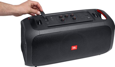 Customer Reviews JBL PartyBox On The Go Portable Party Speaker Black JBLPARTYBOXGOBAM Best Buy