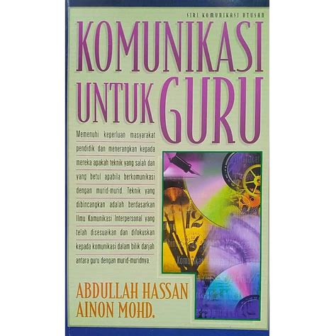Komunikasi Untuk Guru Abdullah Hassan And Ainon Mohd Utusan Shopee Malaysia