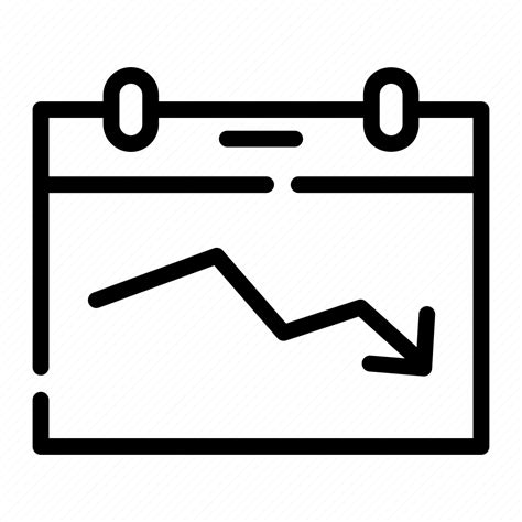 Statistic Chart Diagram Crisis Graph Arrow Decrease Icon Download On Iconfinder