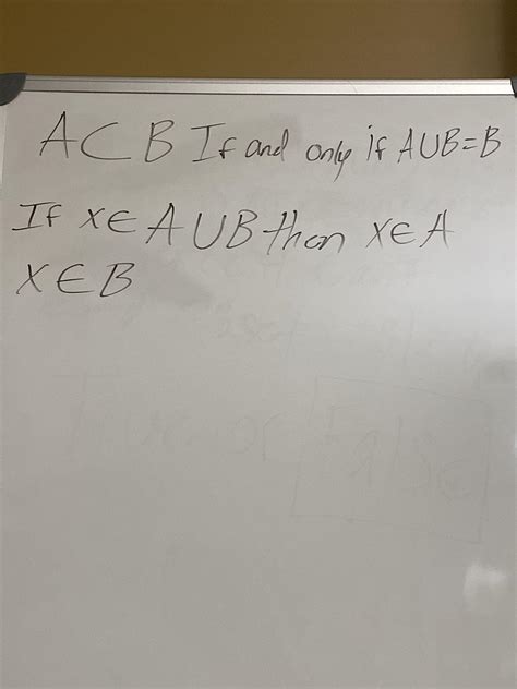 Stuck On A Set Theory Exercise R Askmath