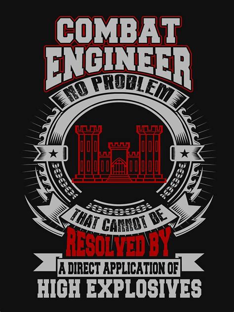 Combat Engineer There Exists No Problem That Cannot Be Resolved By A