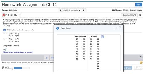 Solved Homework Assignment Ch 14 Save Score 0 Of 2 Pts 2