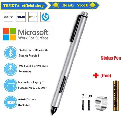 Jual Stylus Pen Levels Of Pressure Untuk Microsoft Surface Pro X Pro Pro Pro Pro