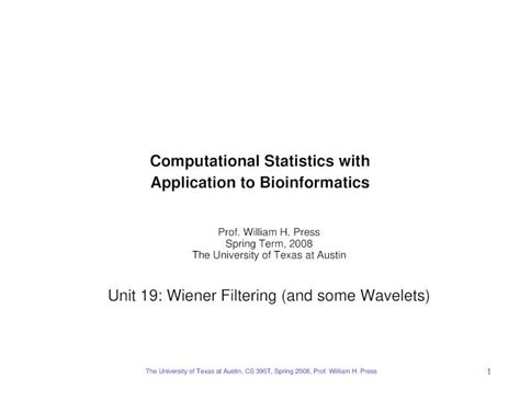 pdf wiener filtering dokumen tips