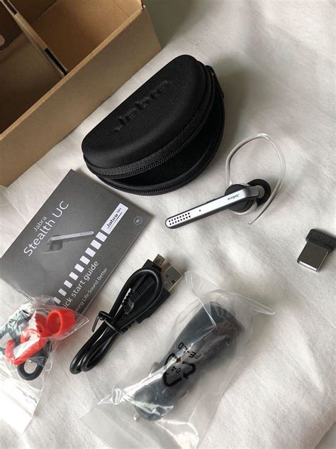 Jabra Stealth Uc Bluetooth Headset Audio Headphones Headsets On Carousell