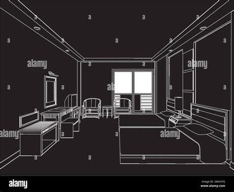 Living And Dining Room Vector Stock Vector Image And Art Alamy