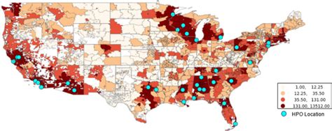 All Of Us Participant Population Distribution By 3 Digit Zip Code