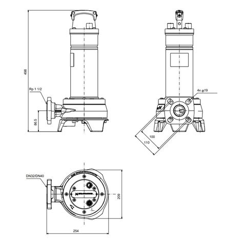 Дренажна помпа Grundfos Apg 40 10 A3 Помпен офис