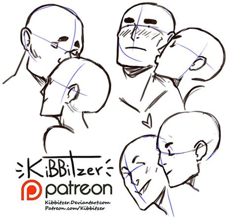 Kisses Reference Sheet Preview Figure Drawing Reference Art