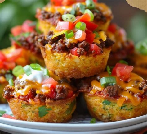 Cornbread Taco Muffins Youcancook