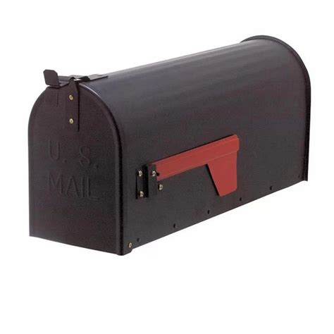Rural Solid Brass Locking Mailbox