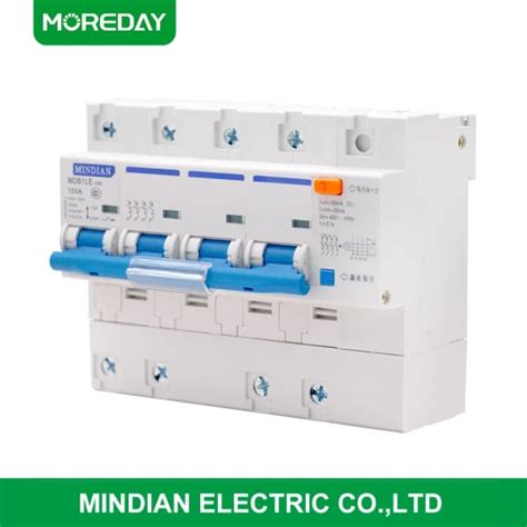 Poles RCBO A Tpn AC Type C Curve P RCBO Breaker MA Tripping Curve C RCBO Circuit Breaker