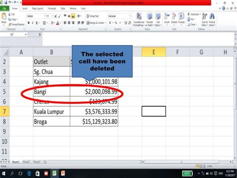 How To Delete Unwanted Cells PPTX
