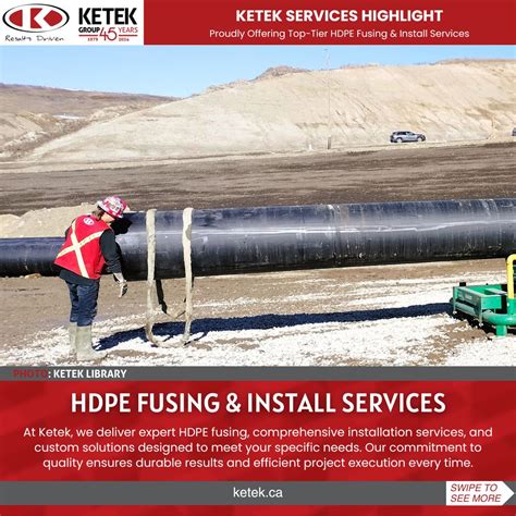 Ketek Group On Linkedin Hdpe Fusing Installation Ketekgroup Qualityservice Projectmanagement…