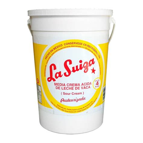 Crema Agria Jersey La Suiza 4 Kg A Precio De Socio Sams Club En Línea