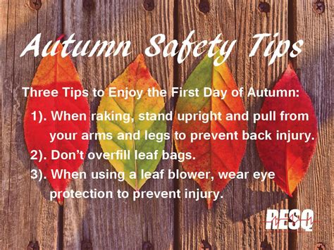 Fall Season Safety Tips Workplace At Tiffany Mora Blog