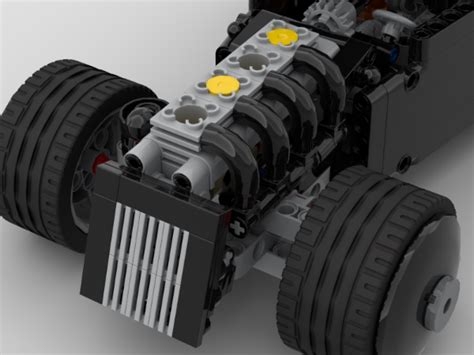 LEGO MOC Hot Rod By Ahsas Rebrickable Build With LEGO