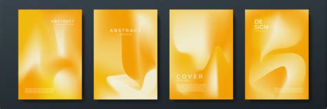 현대추상 추상흐 색상 그라데이션 패턴으로 설정된 선명한 생생한 그라데이션 색상 배경이 흐려집니다 브로셔 포스터 배너 전단지 및 카드를 위한 템플릿 컬렉션입니다 벡터