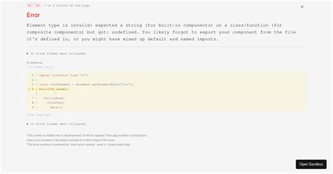 Line Chart Codesandbox