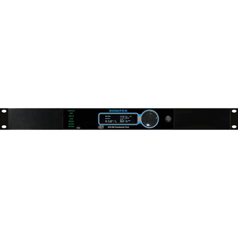 sonifex avn gmcs tcxo ieee1588 ptp grandmaster clock avn gmcs