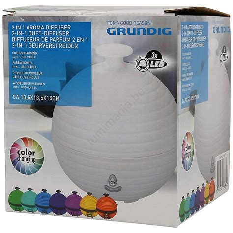 Grundig Led Rgb Aroma Diffuser 3xled Usb Lumimania
