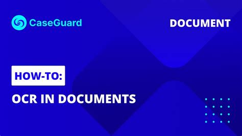 How To Quickly OCR Hand Written Or Scanned Documents