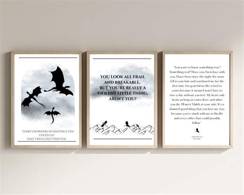 Fourth Wing Xaden Riorson Quote Art Print Booktok T Digital