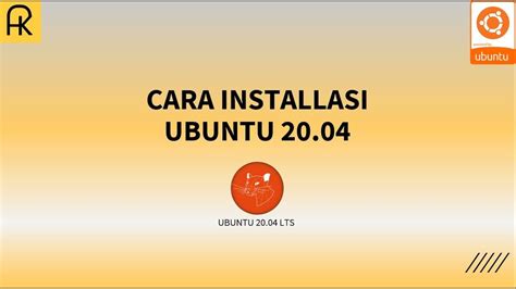CARA INSTALLASI UBUNTU DI VIRTUALBOX VM YouTube