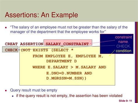 Ppt Sql Constraints And Triggers Powerpoint Presentation Free Download Id3028062