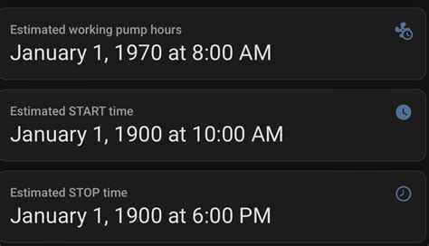 Pool Pump Dynamic Management Time Trigger Issue Configuration