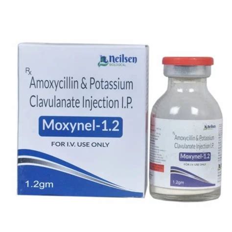 Moxynel Amoxycillin Potassium Clavulanate Injection 1 2 Gm At Rs 140 Box In Mumbai