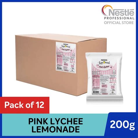 NestlÉ Pink Lychee Lemonade Pack Of 12 Lazada Ph