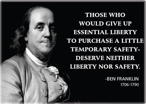 Benjamin Franklin Liberty Quote Benjamin Franklin Liberty Quote Patch