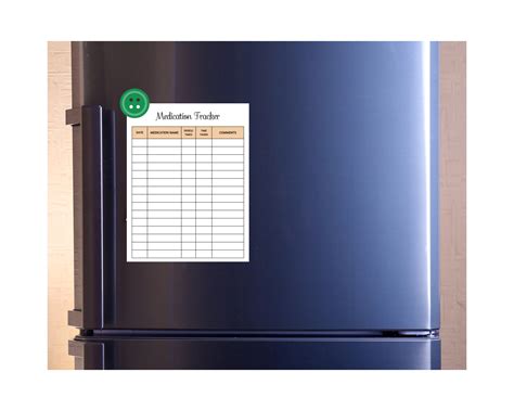 Medication Tracker Printable Medication Log Medication Log Chart Post Surgery Medication Chart