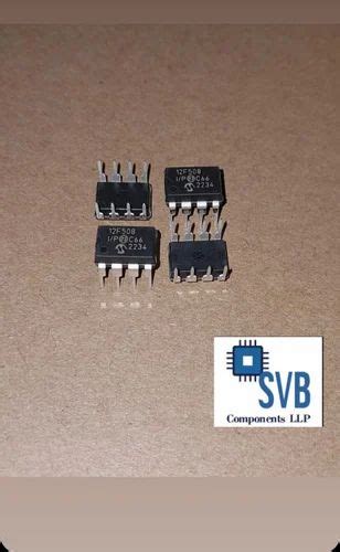 Pic12f508 Ip Microcontroller Microchip Color Black At ₹ 30piece In