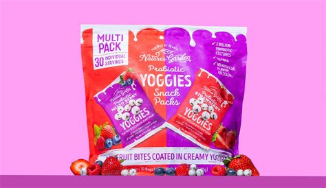 Probiotic Yoggies Snack Packs Natures Garden