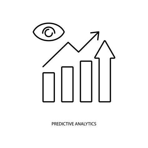 Predictive Analytics Concept Line Icon Simple Element Illustration Predictive Analytics