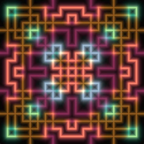 Neon Filter R Cellular Automata