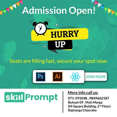 Skillprompt On Linkedin Skillprompt Course Hurryup Admissionsopen