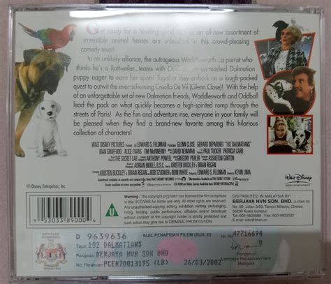 Vcd Disney Io2 Dalmatian Hobbies And Toys Music And Media Cds And Dvds On Carousell