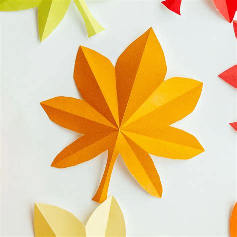 How To Make An Easy Origami Maple Leaf Origami Ok