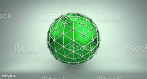 녹색 영역 및 다각형 와이어 프레임 3d 일러스트 0명에 대한 스톡 사진 및 기타 이미지 0명 3차원 형태 건설 프레임 Istock