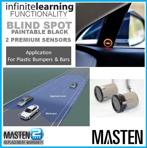 Universal Car Blind Spot Detection Rear Sensor Safety Monitor Bsa System View